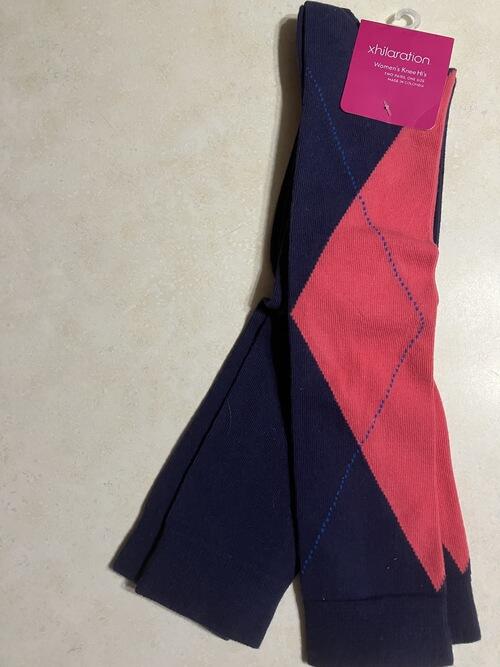 NEW XHILARATION Socks Women's Soft Knee High-2 PR Pack (One Size ...