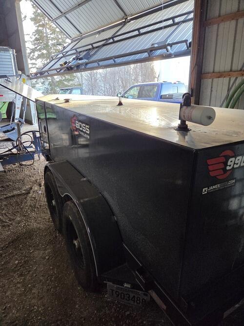 2022 Boss Fuel Trailer 990 ga and 75ga DEF Hose Reel | Marion, ND