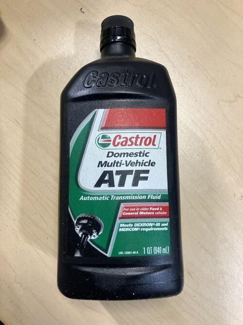 Domestic vehicle ATF fluid, 11 quarts, sold vehicle before I used it ...