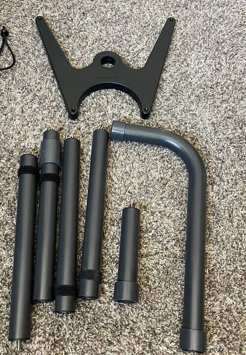 Garmin lvs32 transducer with ice fishing pole mount. Hardly used ...