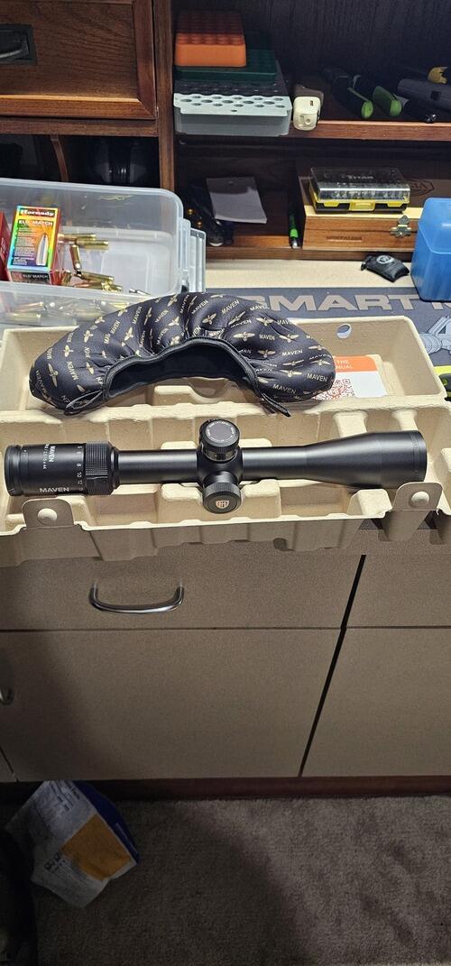Maven rs1.2 FFP MIL-R reticle rifle scope brand new in box. | Bismarck, ND