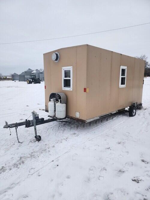 Ice house fish house | Barton, ND