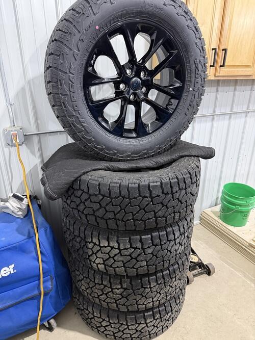 20 Jeep Wrangler High Altitude Wheels with 10Ply 285-60-20 (34 X 11.5 ...