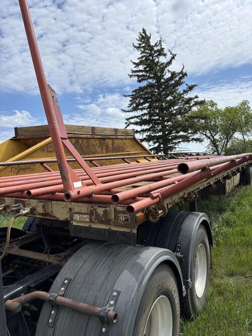 Stur-d bale racks for semi. 2 piece setup will work on 42 or 48 foot ...