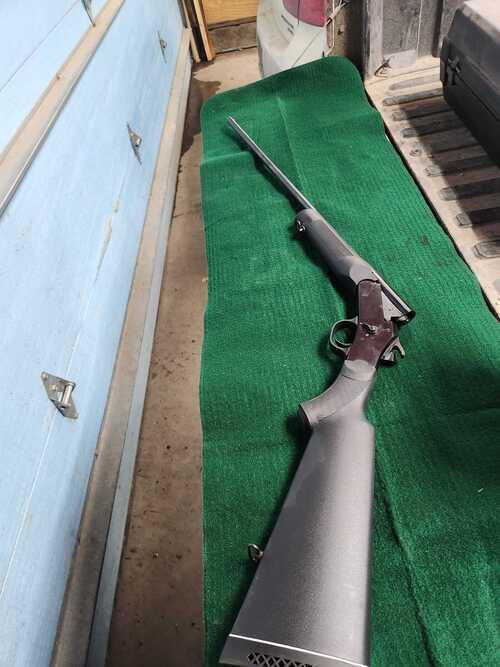 Rossi 410 single shot 3 inch model. Not very many rounds through it ...