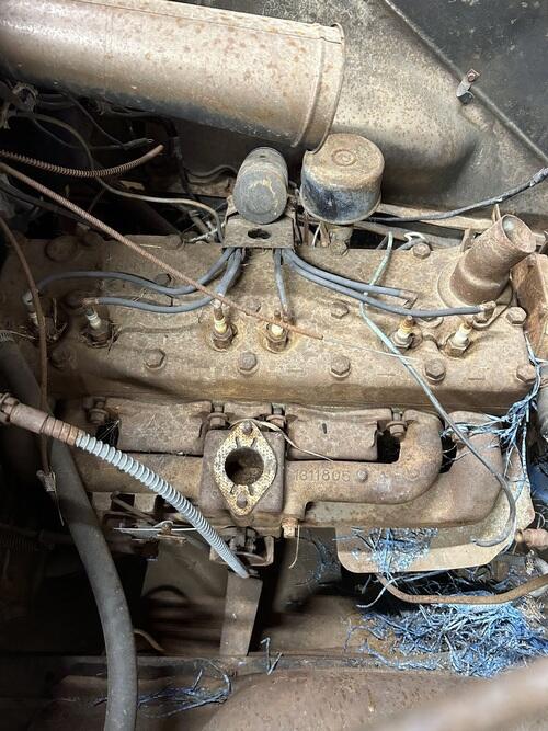 Selling a 1953 Dodge flathead six-cylinder engine along with the ...