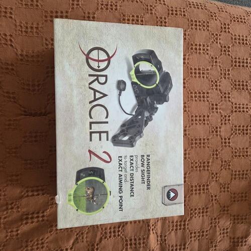 Burris Oracle 2 rangefinding bow site. Fun to shoot and great for the ...