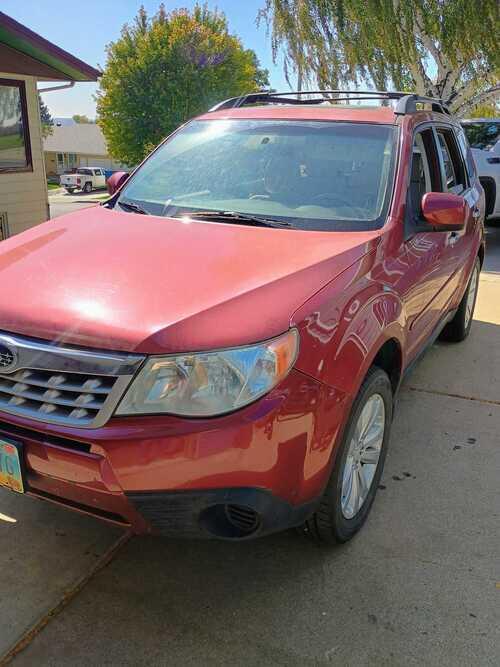 2012 subaru forester 5 speed manual has 148000 miles brand new front ...