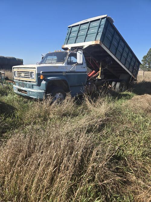 1978 C60 truck with metal box. | Dunn Center, ND