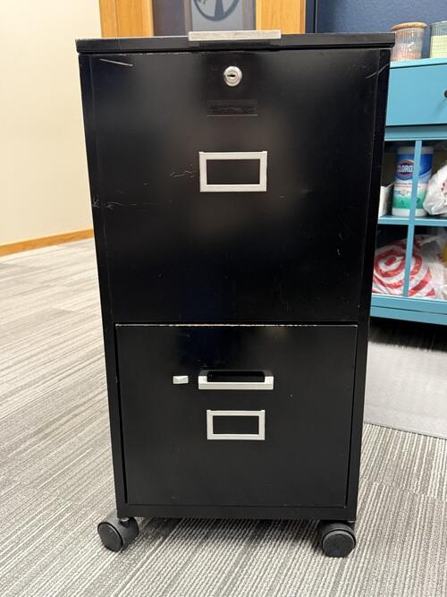 Black Metal Filing Cabinet | Bismarck, ND