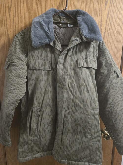 80s East German Military Parka NVA Camouflage Rain Pattern Size M48 ...
