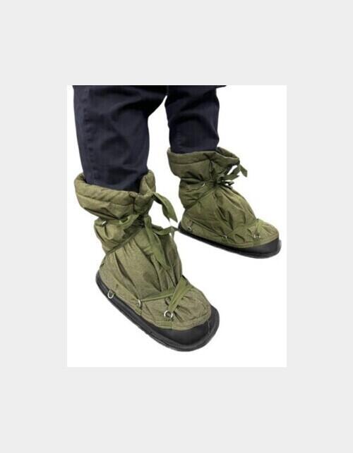 British Army Thermal Insulated BOOT COVERS Mukluks MENS L Military NOS ...