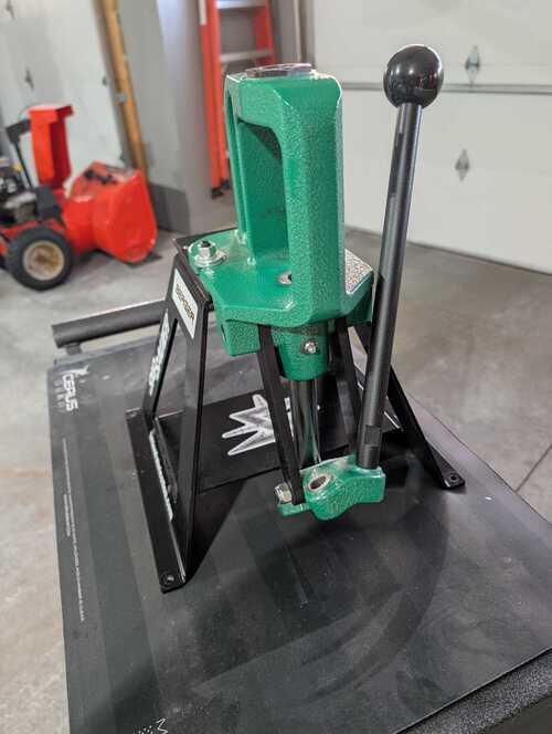 RCBS Rebel Press with Inline Fabrication Ultramount. Like new condition ...