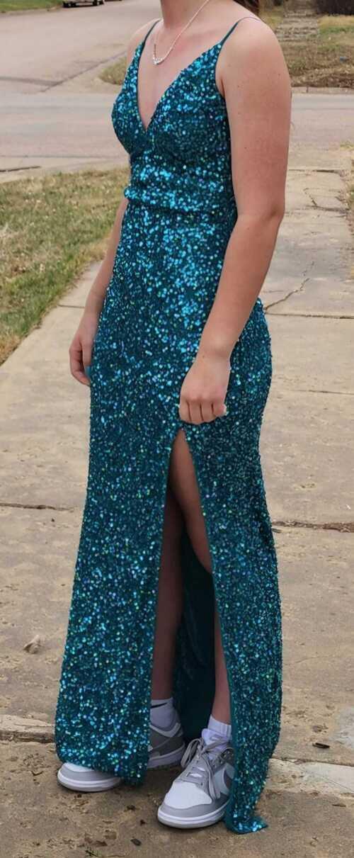 Size 4 Teal Green prom dress | McIntosh, SD