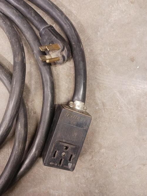 220 50amp heavy duty 25foot power cord, for RV, food truck ect. Like ...