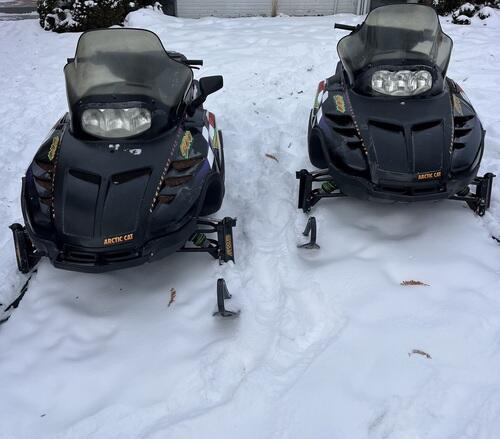 2 1998 Arctic Cat ZL 500 sleds $1400 for one or $2600 for both ...
