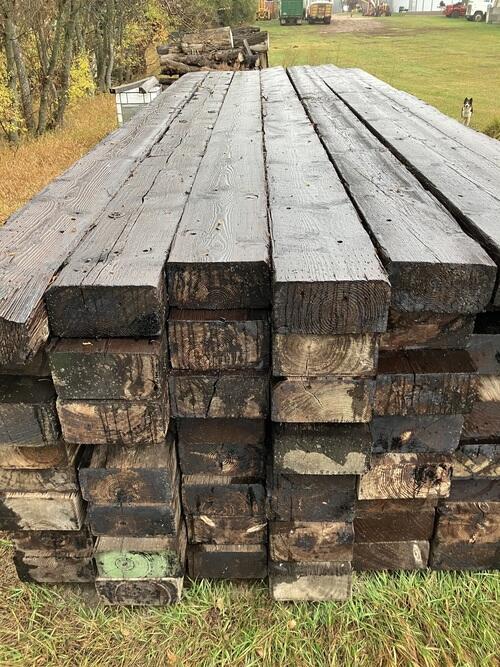 Rail Road Bridge Beams 27 Feet Long 43 left | Kief, ND