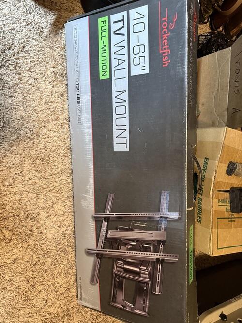40-65 tv wall mount never used to my knowledge. | Mandan, ND