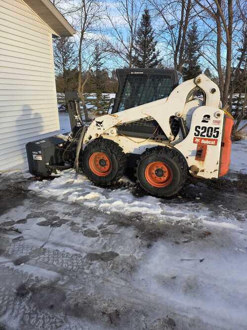Bobcat S205 high flow 2 speed with AC & Heat. Comes with 72" bucket, SB ...