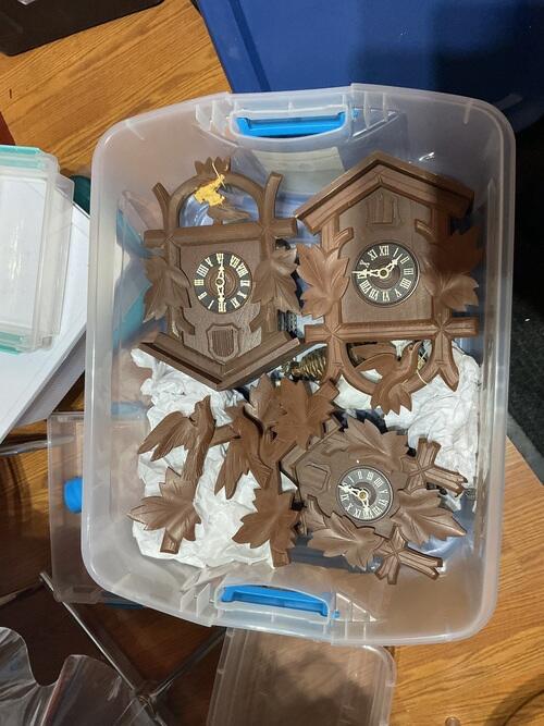 Cuckoo clocks untested may have parts missing $25 each or best offer ...