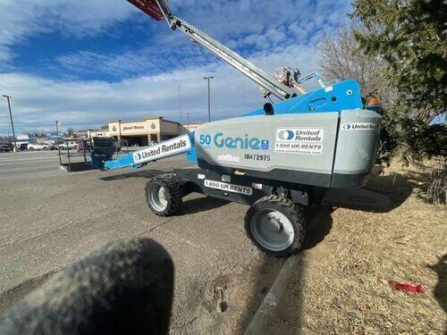 2016 Genie S-60X 60 reach straight boom 4370Hrs Has been a very ...