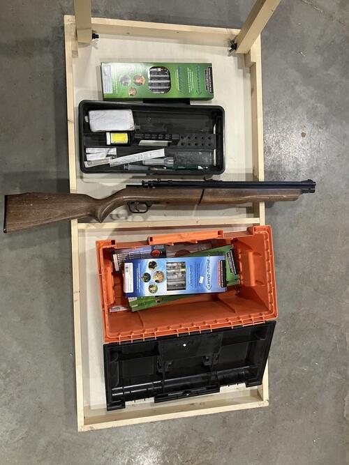 Pneu Dart Air pump projector gun. Model #178B. Selling with misc. size ...