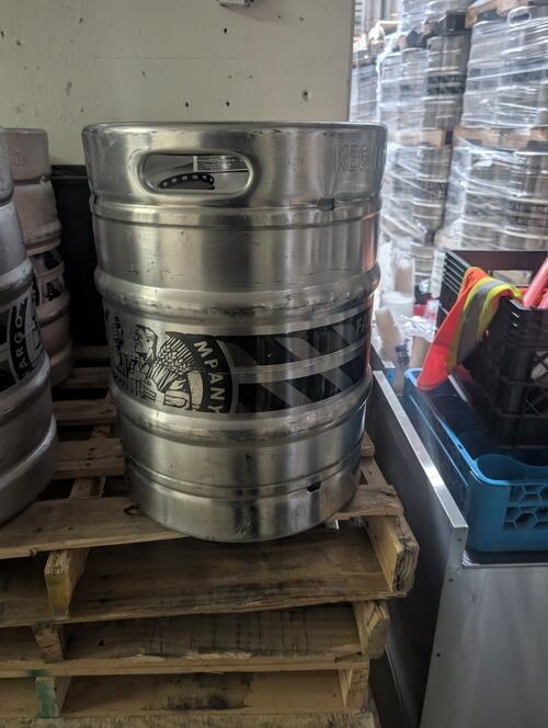 15 gallon stainless steel beer kegs . German made good quality keg ...