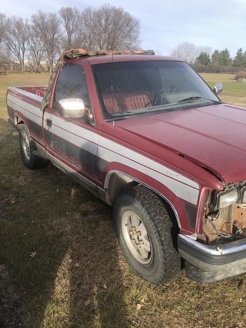 1989 Chevy regular cab short box 4x4. Runs and drives. Needs body work ...