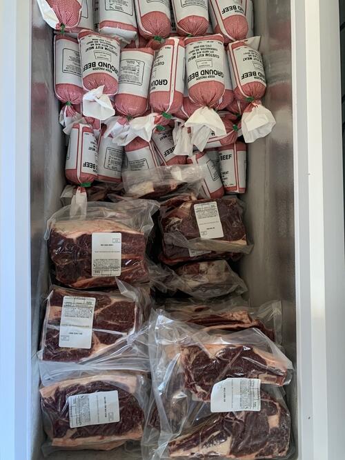 Locally grown beef! | Harvey, ND