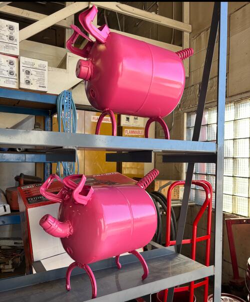 Pigs made out of lightweight tanks. $50.00 each. Call 701-527-0511 ...