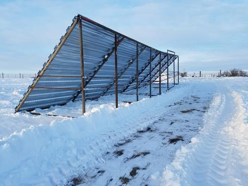 SLANT WINDBREAKS / CALF SHELTER | Dickinson, ND