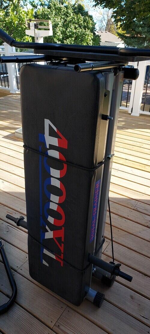 Total Trainer, Ab Lounger, Balance beam scale and other exercise ...