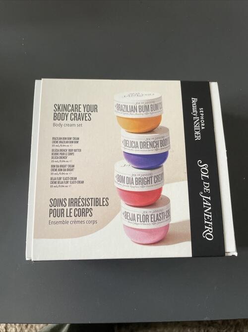 Sol De Janeiro Mini 4 piece Body Cream Set 25ml/.0.84 oz ea 62, 59, 40 ...