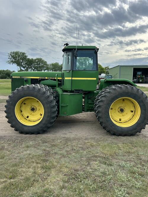 1986 John Deere 8650- 4 Remotes, No PTO, 1500 Hours on complete engine ...