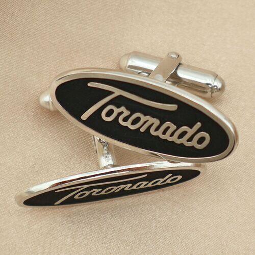 Vintage Oldsmobile Toronado Cufflinks Silver Tone Automotive Emblem ...