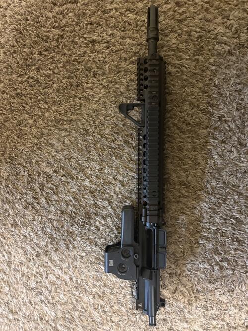 Daniel defense 14.5 inch upper. Surefire 4 prong flash hider pin and ...