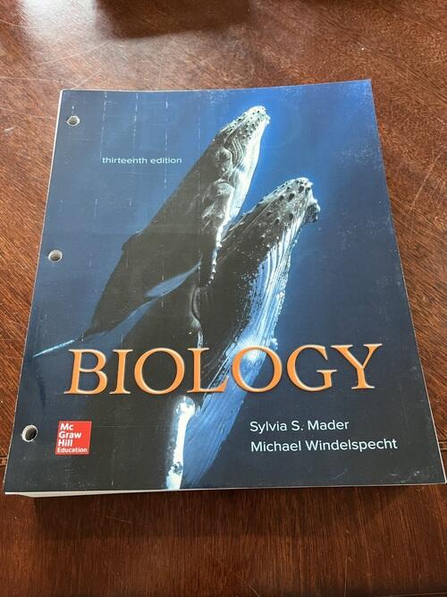 13th edition McGraw Hill Biology textbook binder book style | Bismarck, ND