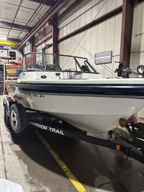 1999 Warrior V193 with 225 Optimax, 9.9 Big Foot Kicker! Now $18,900 ...
