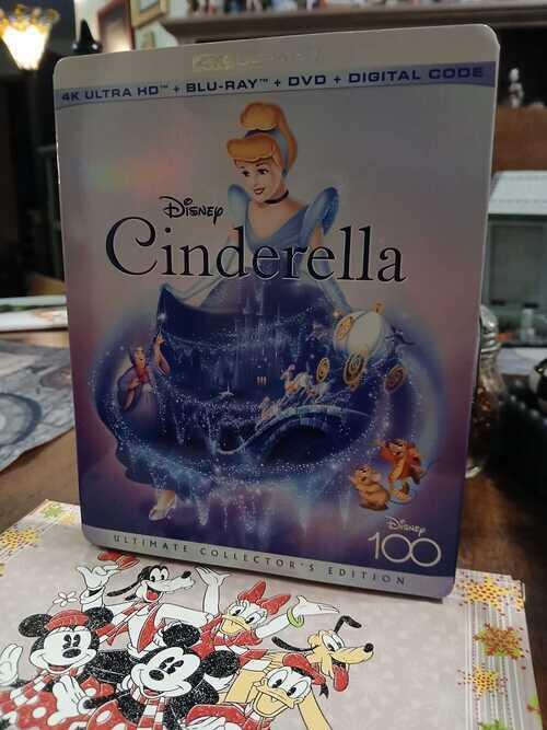 Disney Cinderella 100 Ultimate Collectors Edition 4K Ultra HD Blu-Ray ...