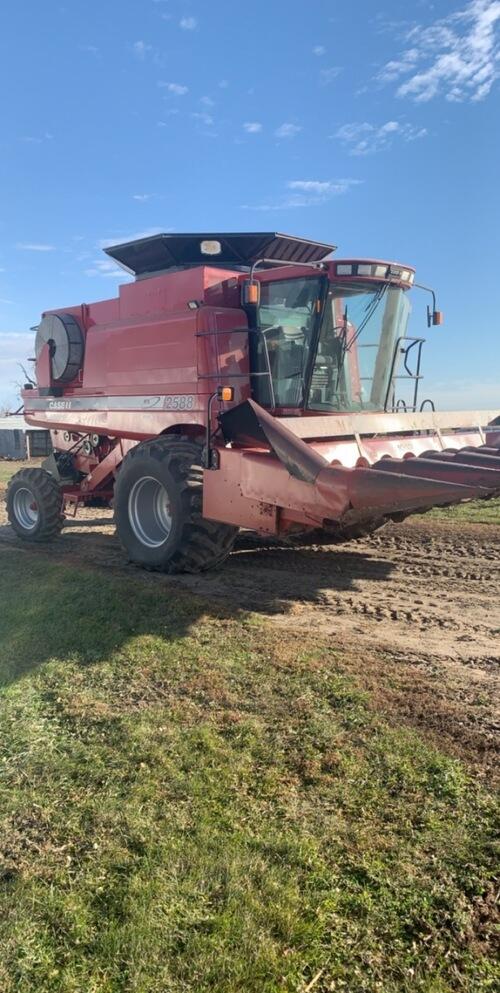 2008 Case IH 2588 combine and corn head | Strasburg, ND