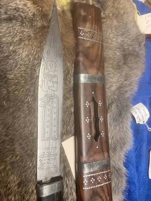 Old dagger 8 1/2 in blade overall length is 15 1/2 inches long | Linton, ND