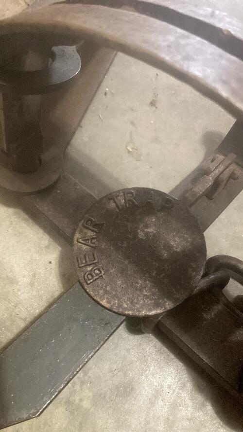 Bear trap for cabin or home protection | Linton, ND