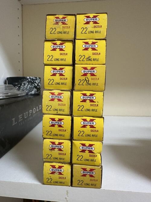 Collectible Winchester Western 22 LR ammo,14 boxes all full.excellent ...