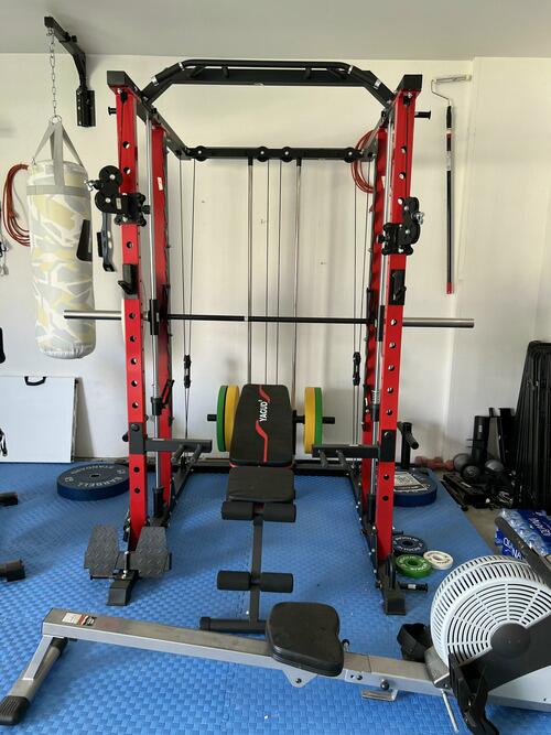 ER KANG SMITH MACHINE, ATS Air Rower, Schwinn Stationary Bike and ...