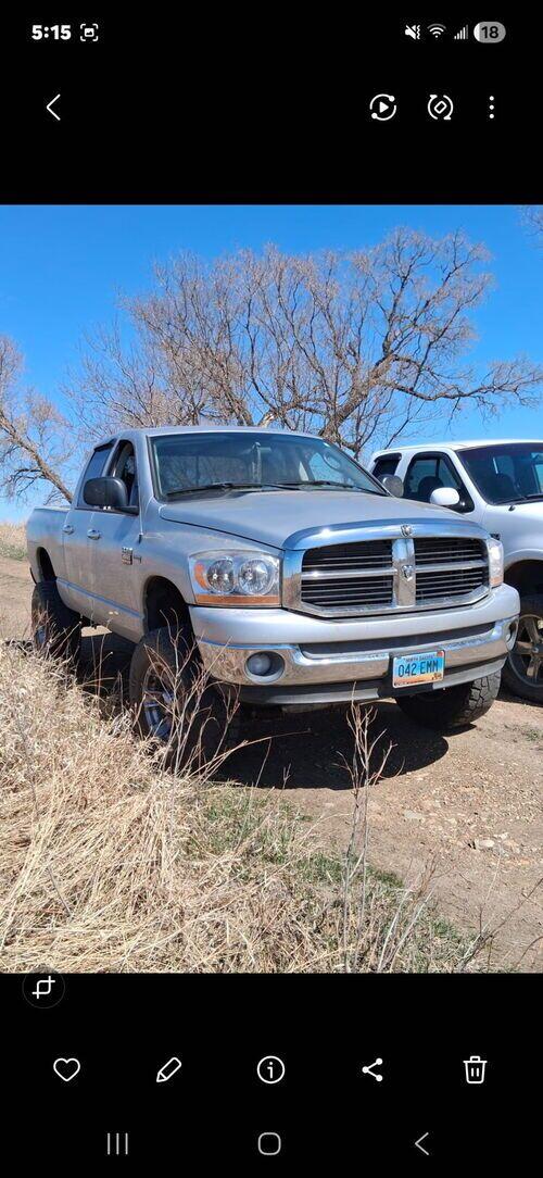 2008 dodge ram 2500 5.7hemi with XD series rims and 6 lift. Think it ...