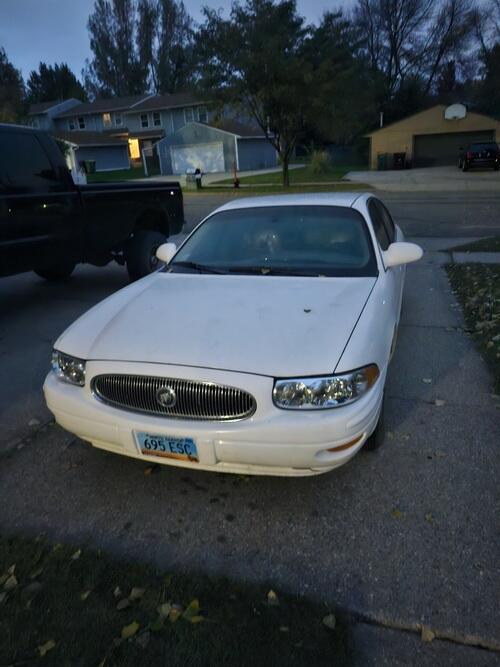 2004 buick lasabre good car just want a suv or smaller pickup for work ...