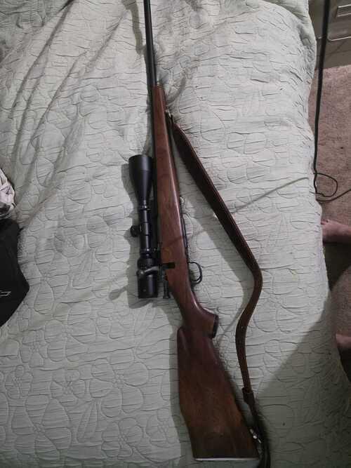 Springfield M1903A3 sporterized and rebarreled to a 240 Weatherby Mag ...