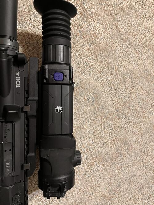 Pulsar trail 2LRFXQ50a thermal imaging rifle scope comes with extra ...