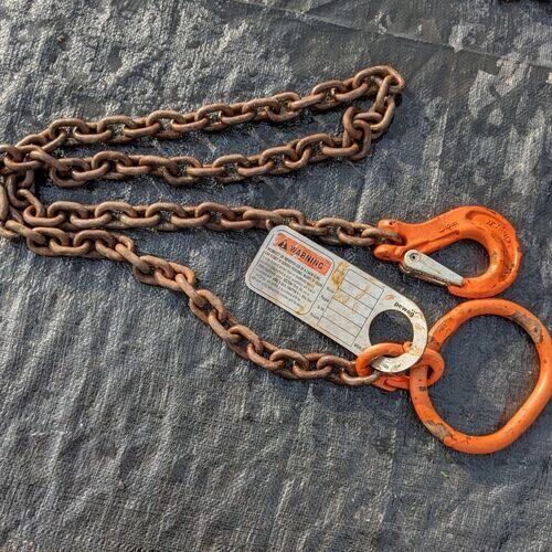 Pewag Grade 100 - 7/32" Chain Sling - 60.5" long - used and like new ...