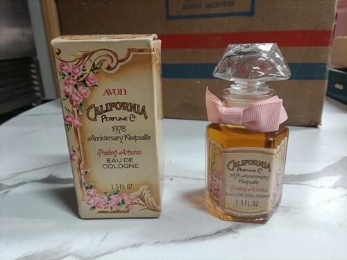 Vintage Avon California Perfume Co. 1978 Anniversary Keepsake Trailing ...